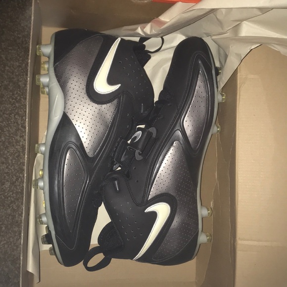 Nike | Shoes | New In Box Nike Football Cleats Blade Ii Td Black White ...